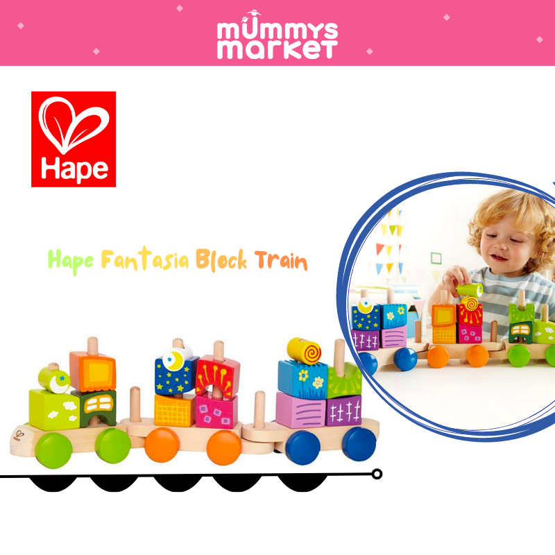 Hape Fantasia Block Train (E0417)