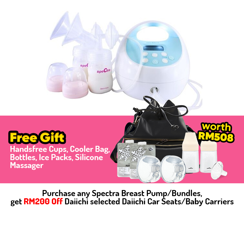 Spectra Wearable Breastpump + FREE GIFTS