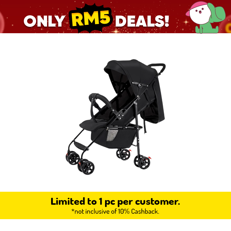 The Toy Factory Midnight Cruiser Stroller